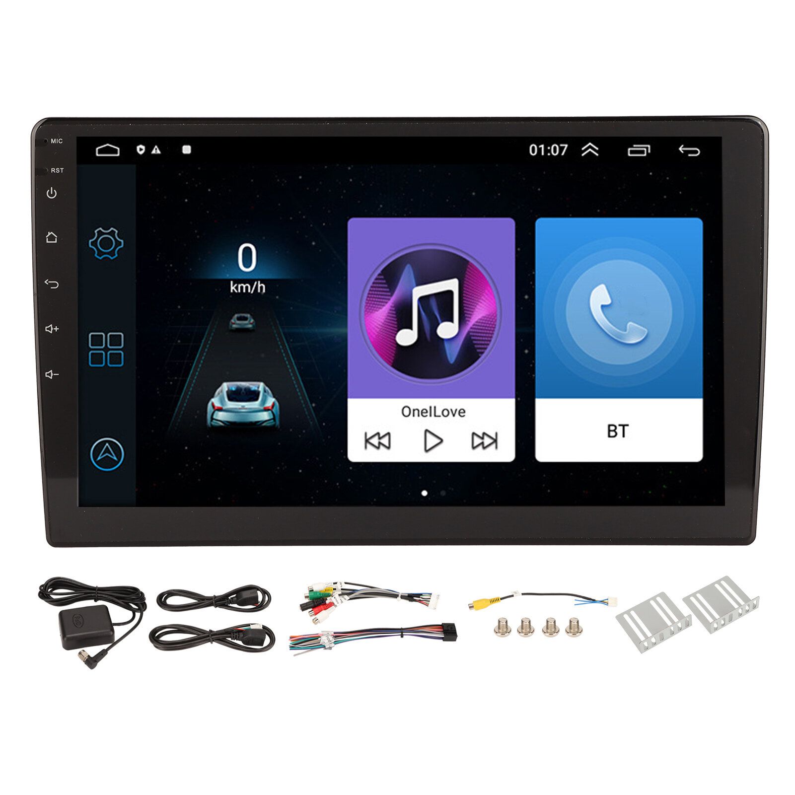 Car GPS Navigator 10.1 -дюймовый сенсорный экран 1 ГБ 16 ГБ LTE Wi -Fi Многофункциональное универсальное навигационное устройство