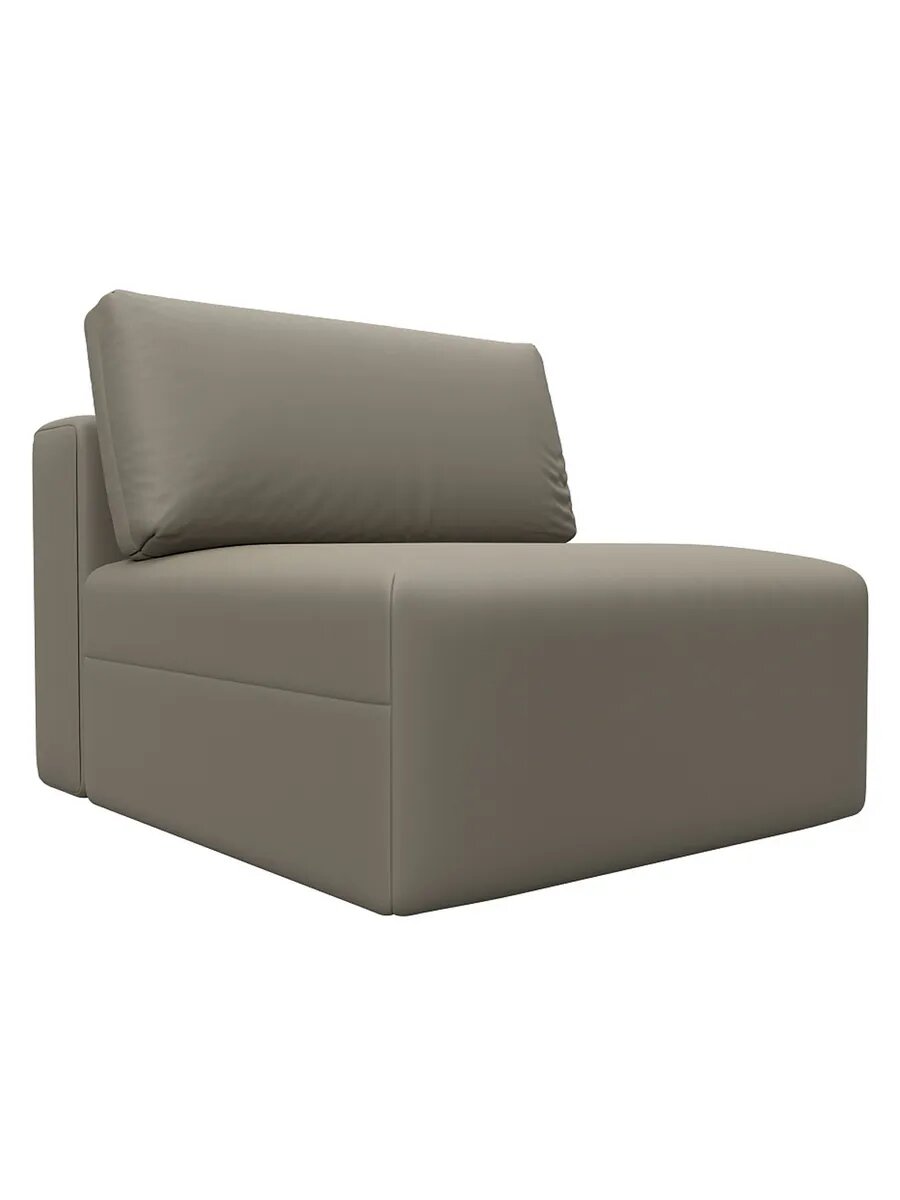 Модуль диван из модульного набора Лего, с ящиком для белья, экокожа