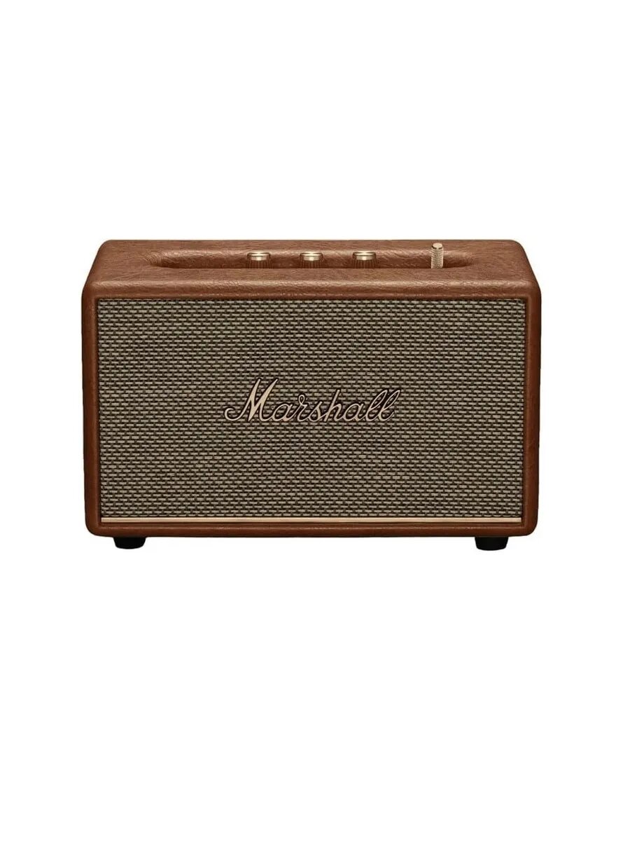 Колонка портативная Acton III коричневый/золотистый