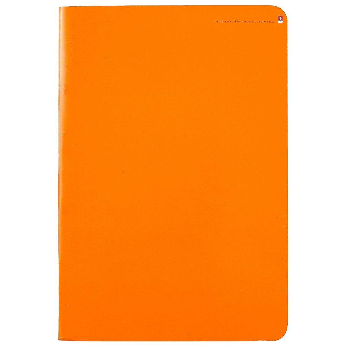 Тетрадь в клетку Альт, "Простые цвета", А4, 80 листов, в ассортименте
