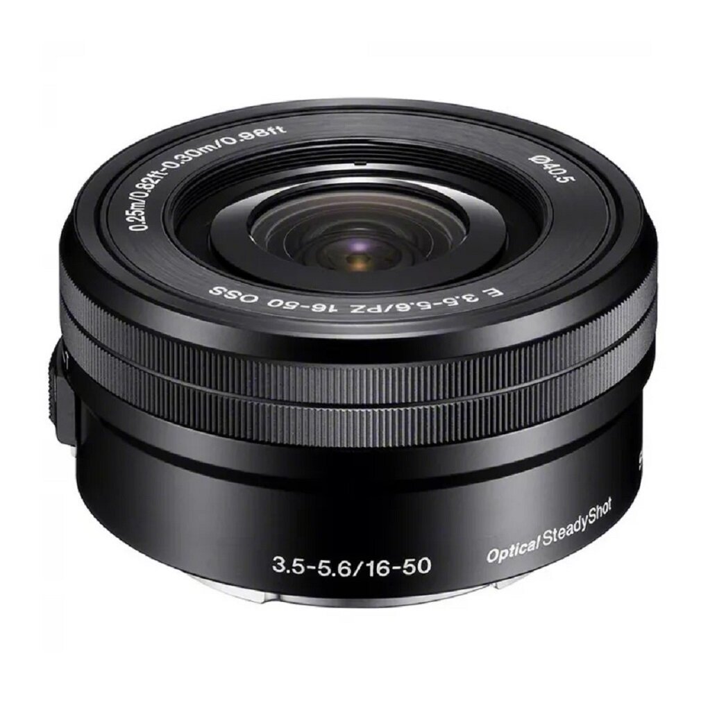 Sony PZ E 16-50mm f/3.5-5.6 (SELP1650), черный
