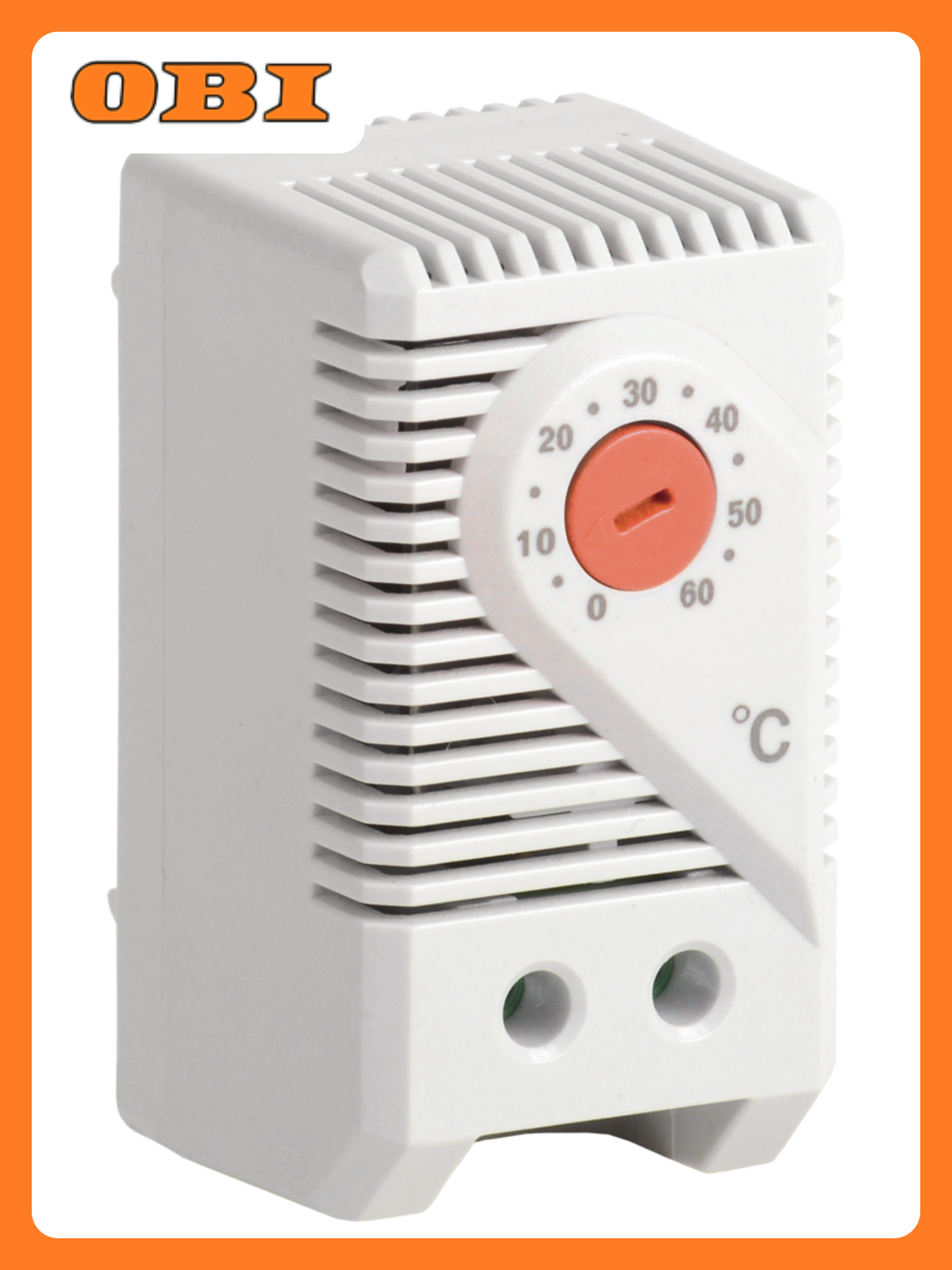 Термостат IEK, для вентилятора и обогревателя, белый, 0-60°C