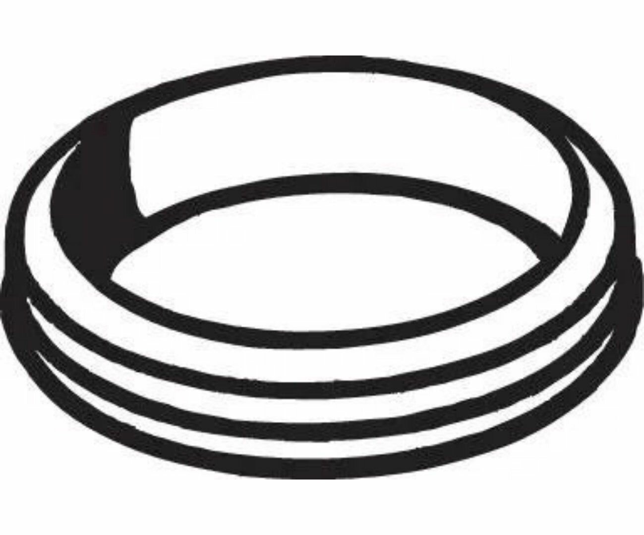 Прокладка приемной трубы Bosal 256-056, Renault 19, 21 88-95, Clio, Trafic 91-98