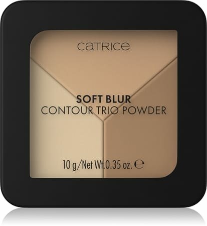 Палетка для контуринга Catrice Soft Blur Contour Trio Powder, C020 Neutral Harmony, 10 г
