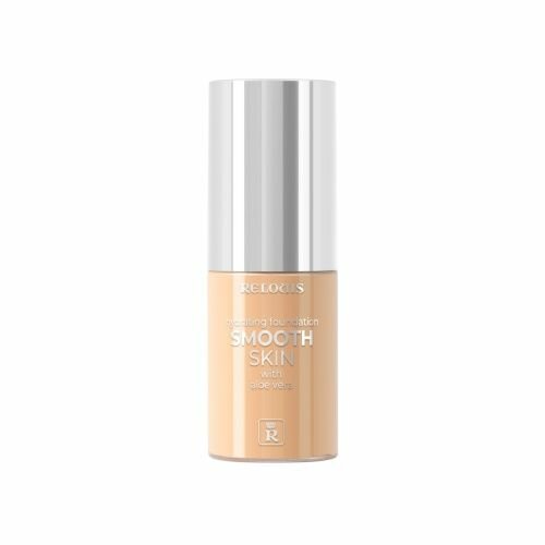 Relouis Увлажняющий тональный крем для лица с алоэ вера Smooth Skin, Тон 03 Золотистый бежевый