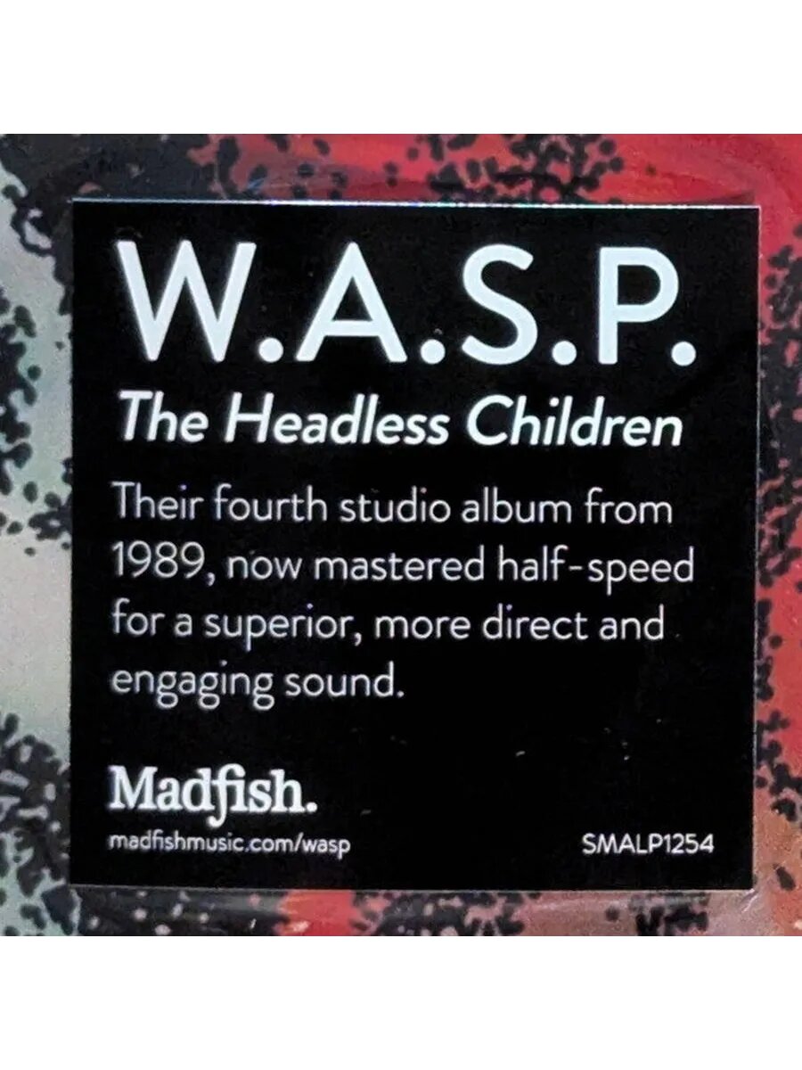 W.A.S.P. - The Headless Children (half-speed) — фото 1