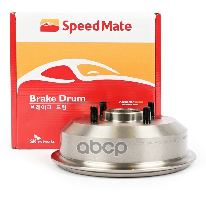 Барабан тормозной FORD Escort Mk5,6,7, Fiesta Mk2,3,4,5 MAZDA 121 III SpeedMate арт. SM-DR094