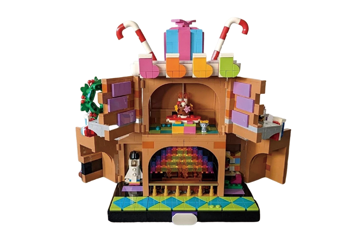Конструктор LEGO Christmas Fireplace, 4002022, Унисекс