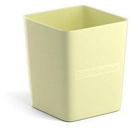 Подставка пластиковая ErichKrause Base, Pastel, желтый