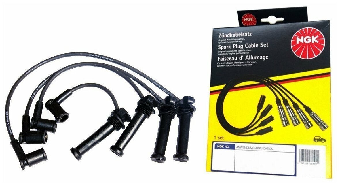 Комплект высоковольтных проводов 5506 NGK RC-HD1202