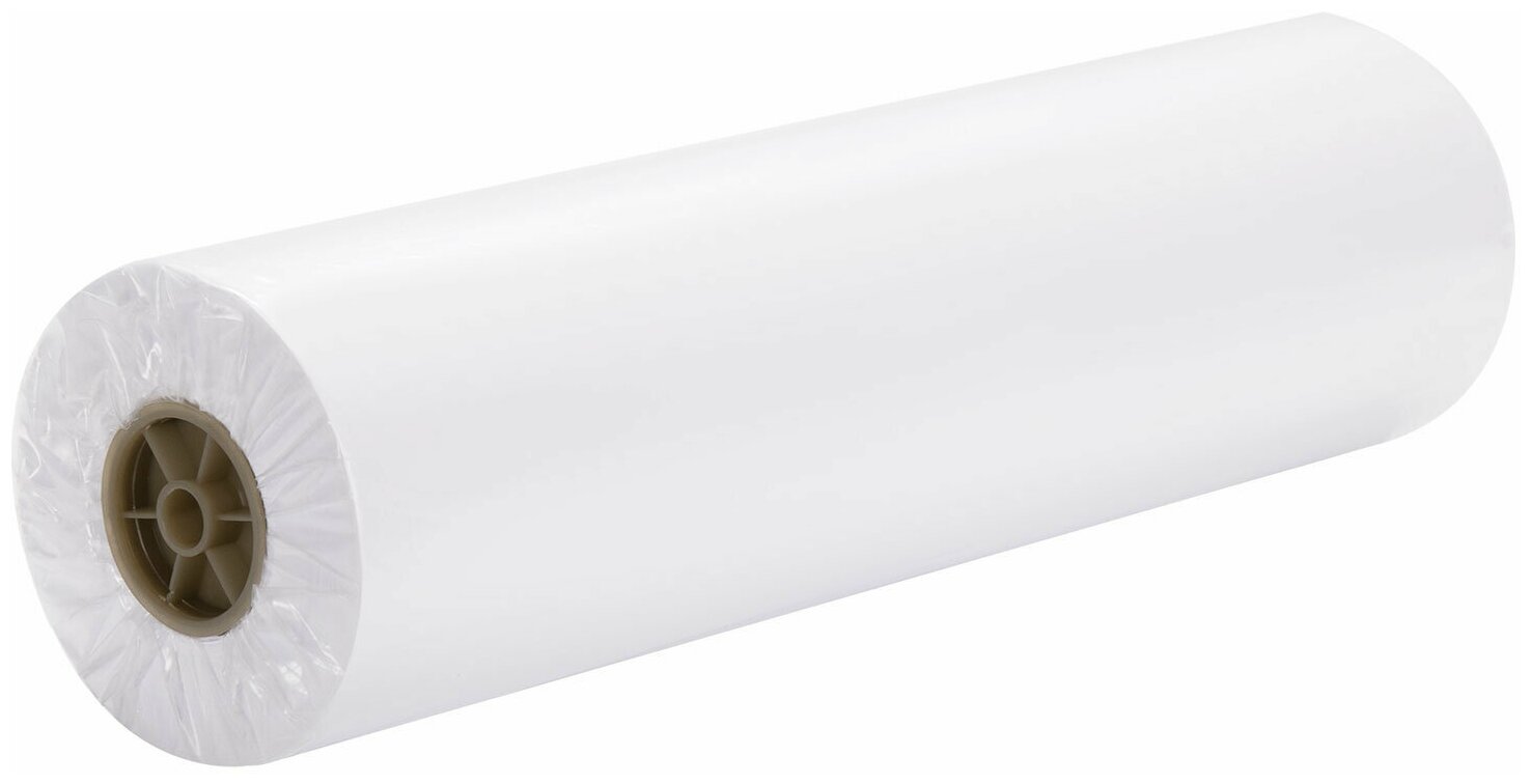 Бумага широкоформатная рулон для плоттера, 620 мм х 175 м х втулка 76 мм, 80 г/м2, белизна CIE 146%, BRAUBERG, 110456