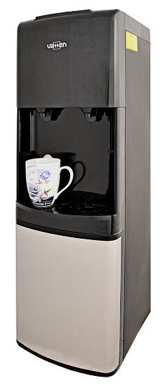 Кулер Vatten V42NF напольный черный/серебристый