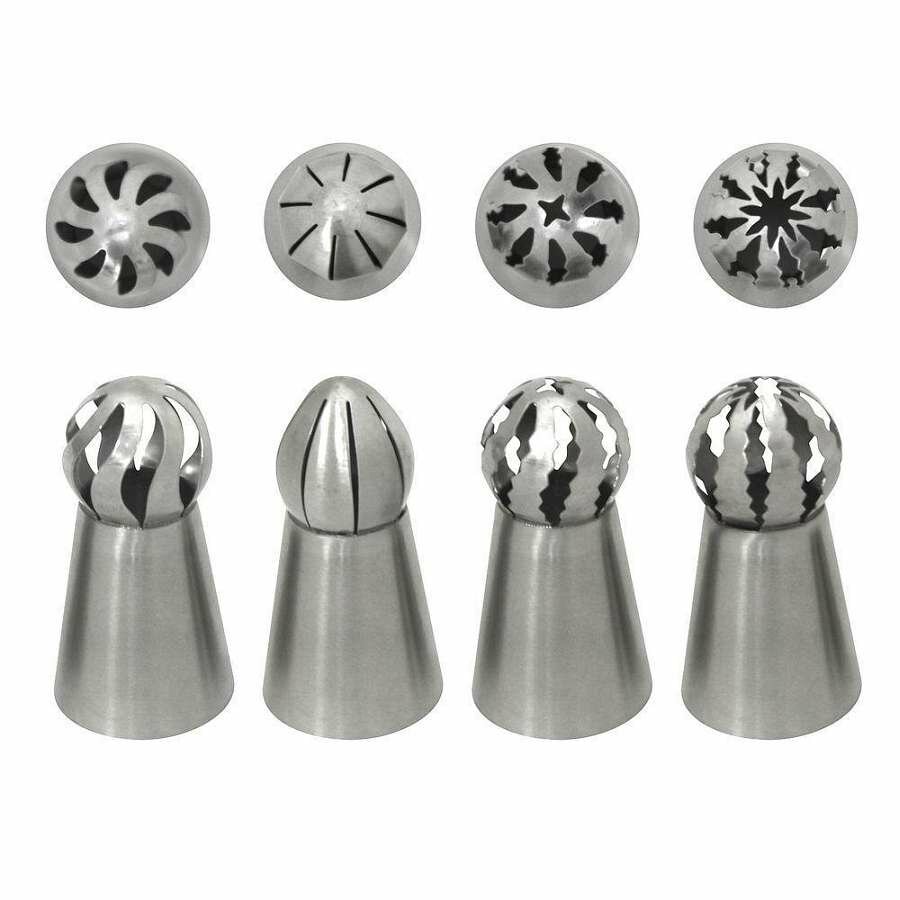 Насадка кондитерская "Капкейк". Размер (верх/низ) 2,5 /3,0см, высота 5,9см.