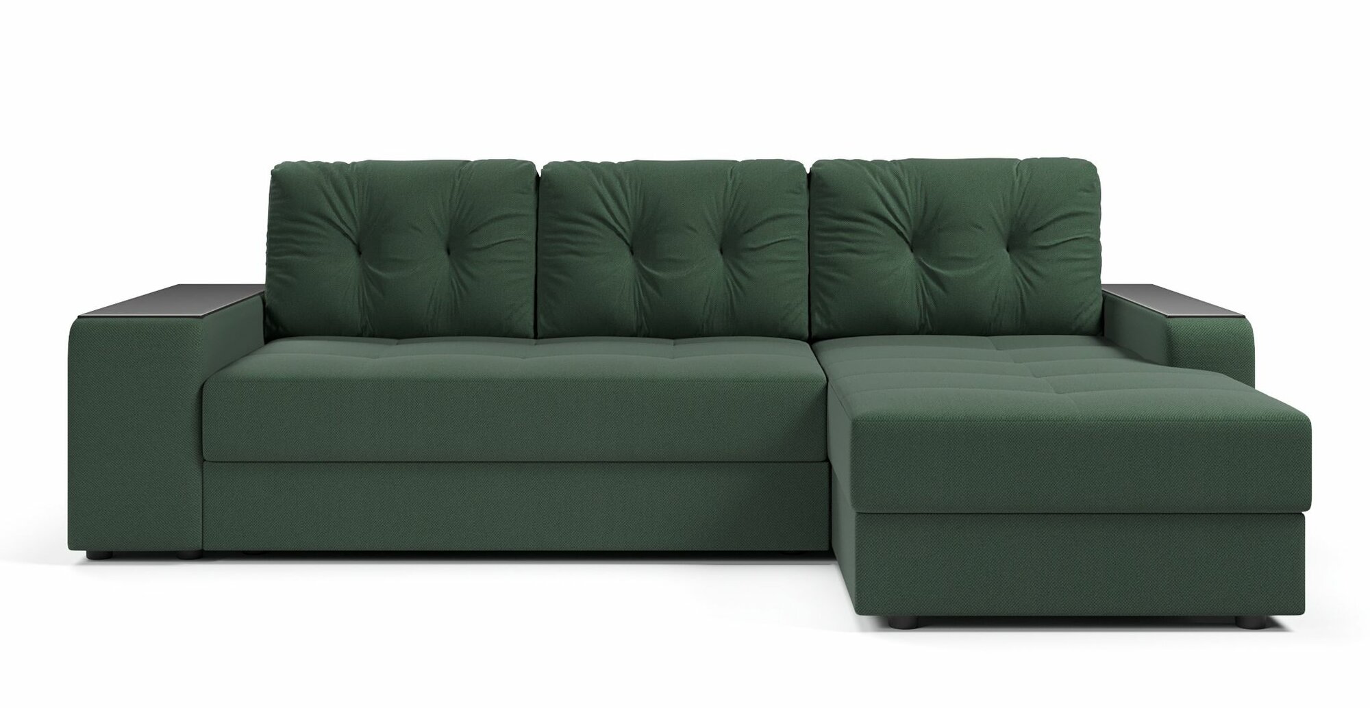 Угловой диван-кровать Дубай 4, 253х162х88 см, механизм Еврокнижка, диван раскладной большой, с ящиком для белья