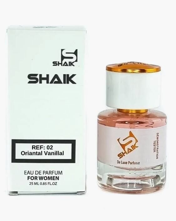 Парфюмерная вода shaik №02 25 мл
