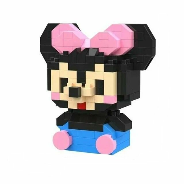 Мини-конструктор BRICKS: Минни Маус / Фигурка из мини-блоков