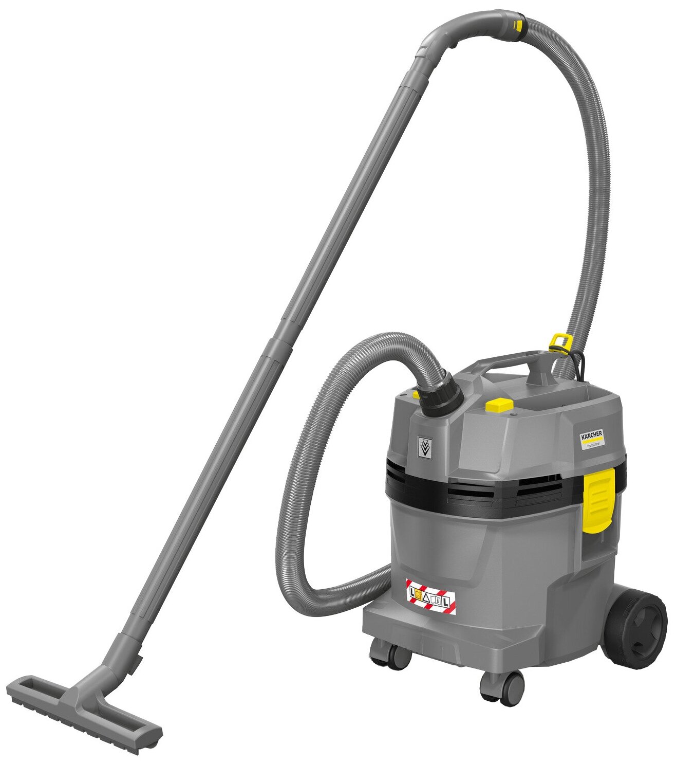 Пылесос Karcher Professional NT 22/1 Ap L, 1300Вт, серый/желтый [1.378-600.0]