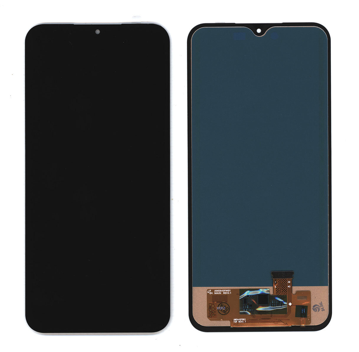 Дисплей (модуль) для телефона Samsung Galaxy A15 (A155F), в сборе с тачскрином, черный