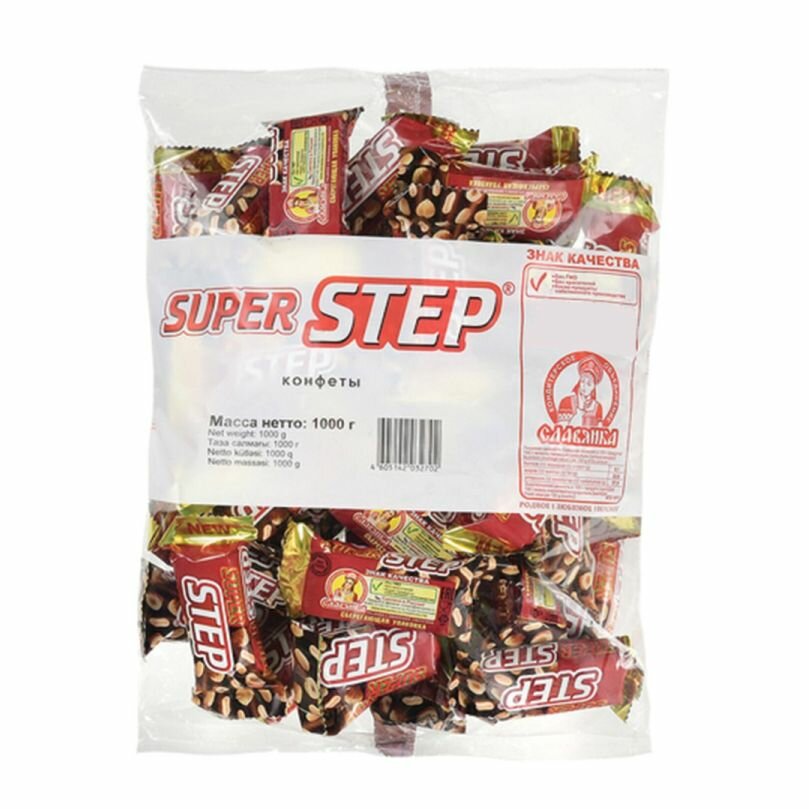 Славянка/ Шоколадные конфеты Super step, 1кг