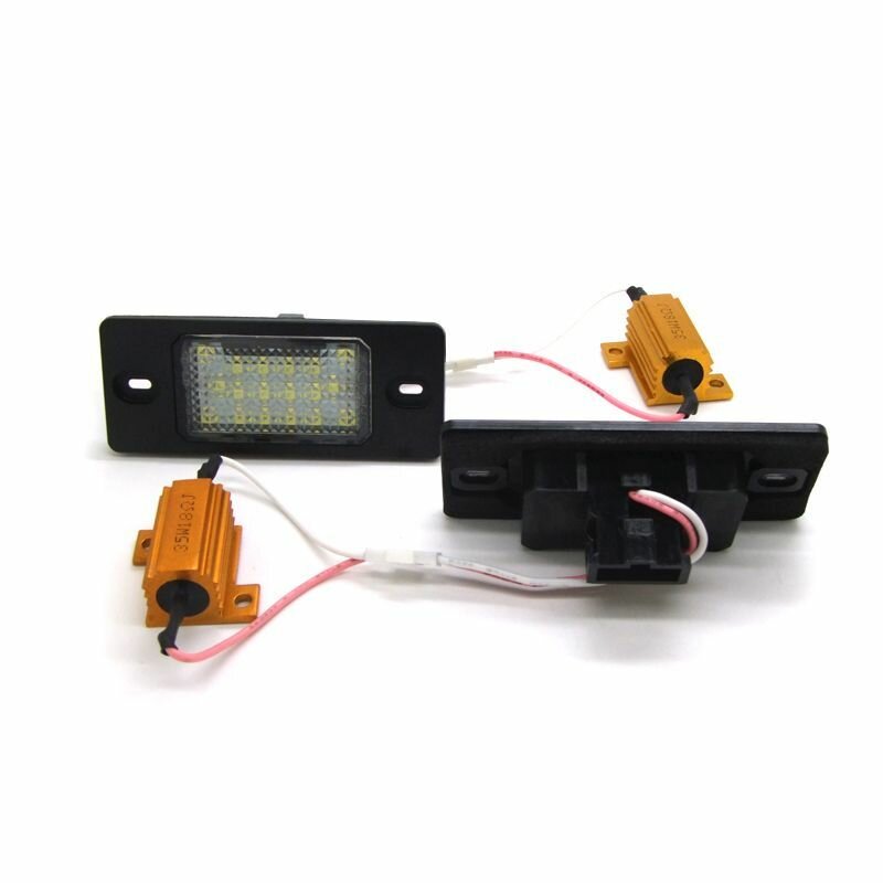 Фонари LED освещения 1J5943021C заднего номерного знака VW Golf 5 5D Tourning (2 шт.)