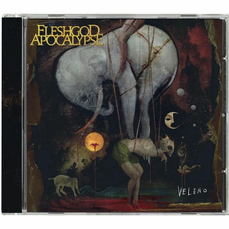 Фирменное издание FLESHGOD APOCALYPSE - Veleno CD