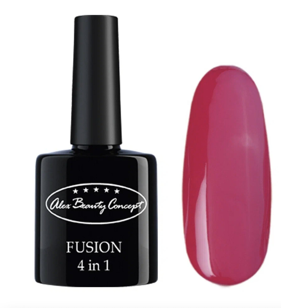 Alex Beauty Concept гель лак для ногтей FUSION 4 IN 1 GEL, 7.5 мл, цвет темно-лиловый/ розовый