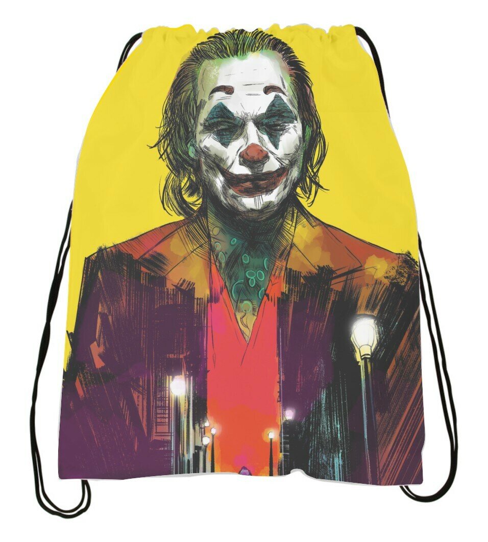 Сумка-мешок BUGRIKSHOP принт "Джокер, Joker" - J0012