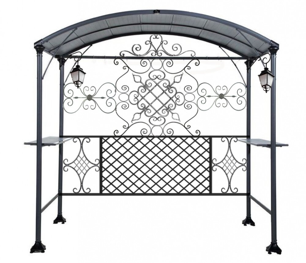 Навес для мангала "Мотылёк"