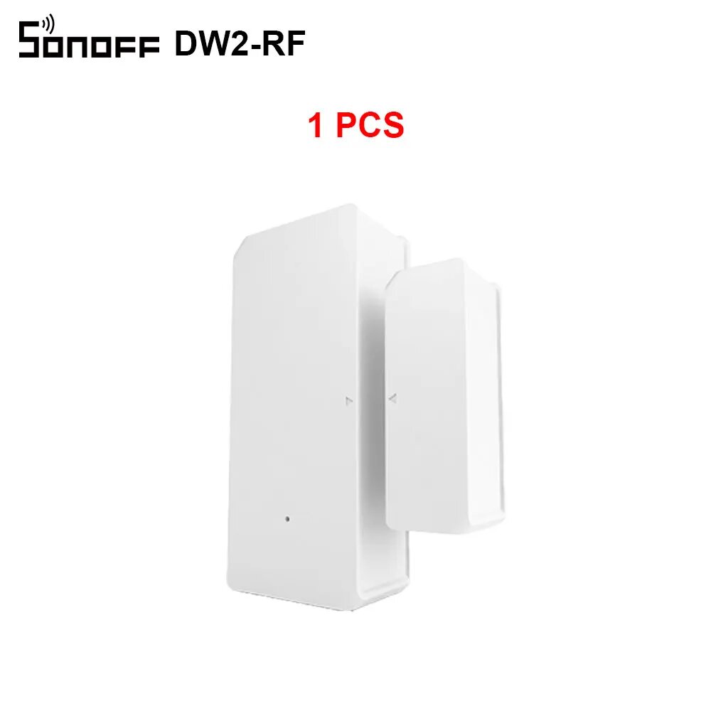 Датчик открытия двери/окна Sonoff DW2-RF, 1 шт