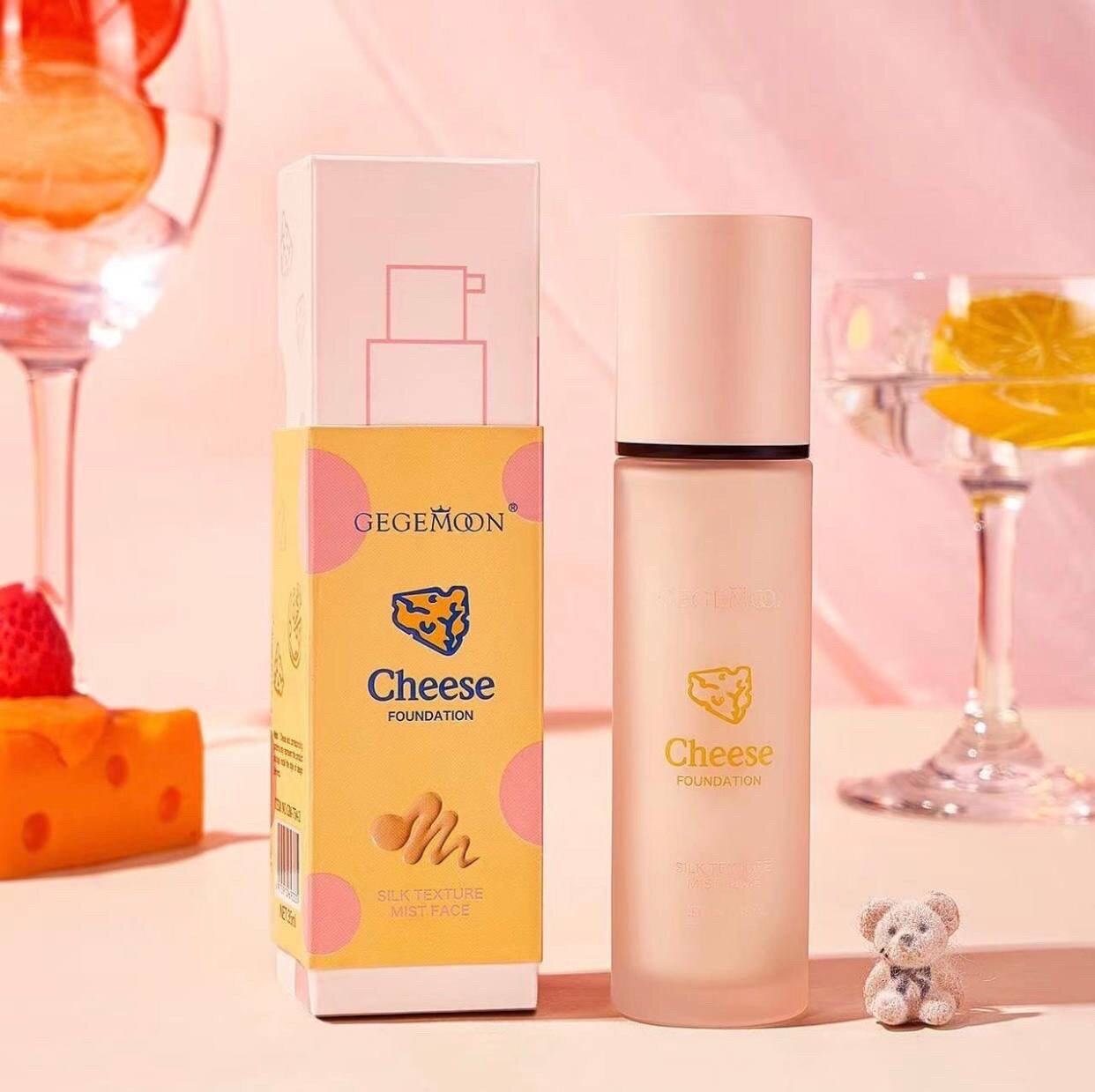 Тональный крем Cheese Сияние, увлажняющий, 35 мл.