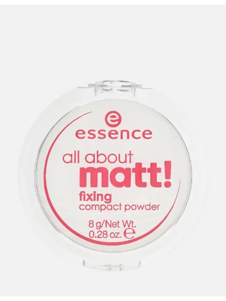 Матирующая водостойкая пудра ESSENCE all about matt!