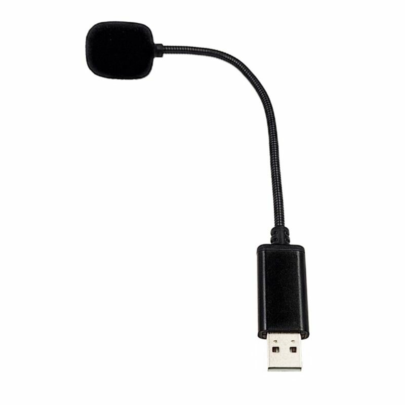 USB Микрофон конденсаторный компьютерный PC Mic, подключи и играй для ноутбука /Note 205 мм