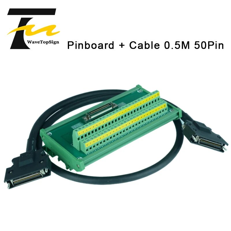 SCSI50 Клеммная плата ASD-BM-50A для Delta A2/AB Servo Pinboard Cable 0.5M