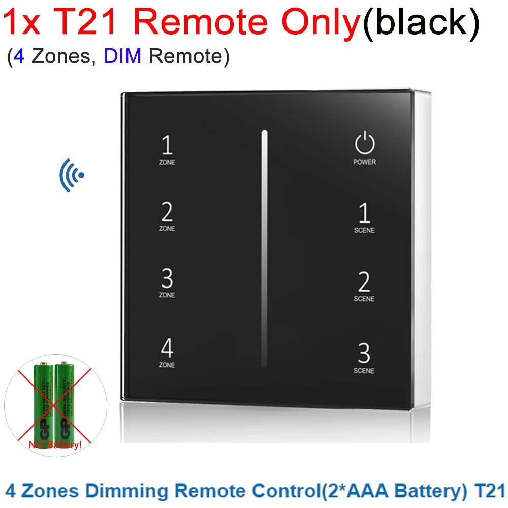 Skydance 4Zone Smart Touch Panel RGB LED Controller
