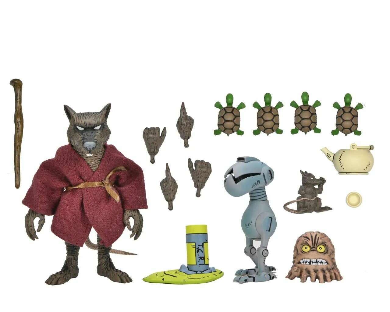 Подвижная фигурка Сплинтер Splinter Ultimate Neca Teenage Mutant Ninja Turtles Mirage Comics
