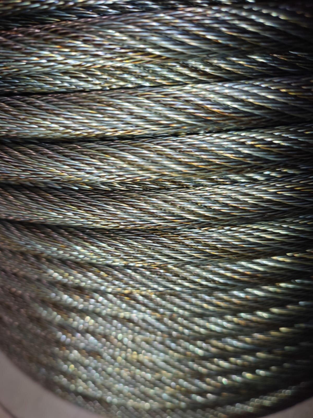 Трос КМУ Maeda Маеда (Канат DIN 3069 19х7 8 мм), мягкий манипуляторный.