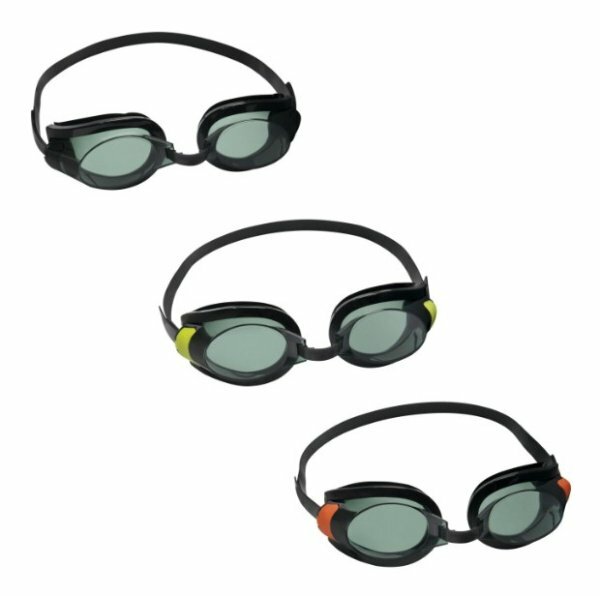 Очки для плавания "Focus" от 7 лет, 3 цвета в наборе
