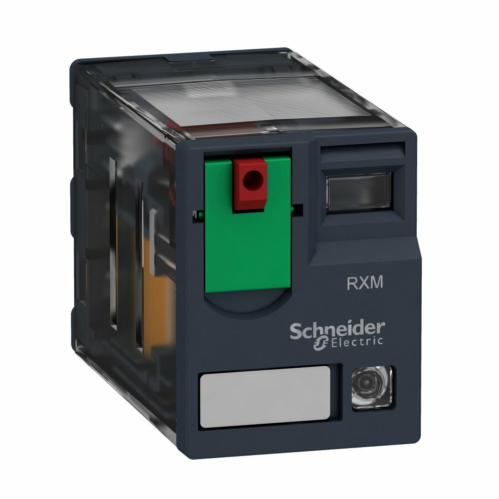 Schneider Electric Промежуточное реле Мини 4ПК, светодиод, слаботочные контакты, 230V пер ток, RXM4GB2P7