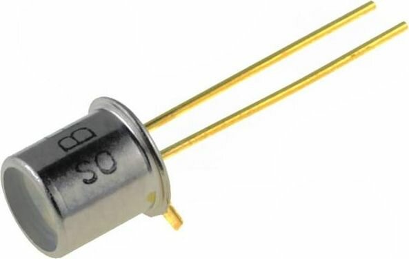 Точечный ИК-фотодиод OSRAM BPX 65 TO18 THT 850нм 350-1100нм 40 град. 1нА 1 шт