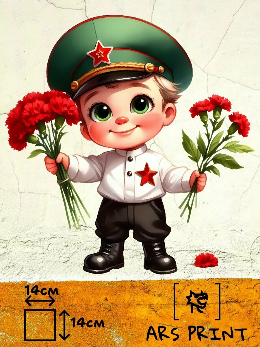 Термонаклейка на одежду 9 Мая