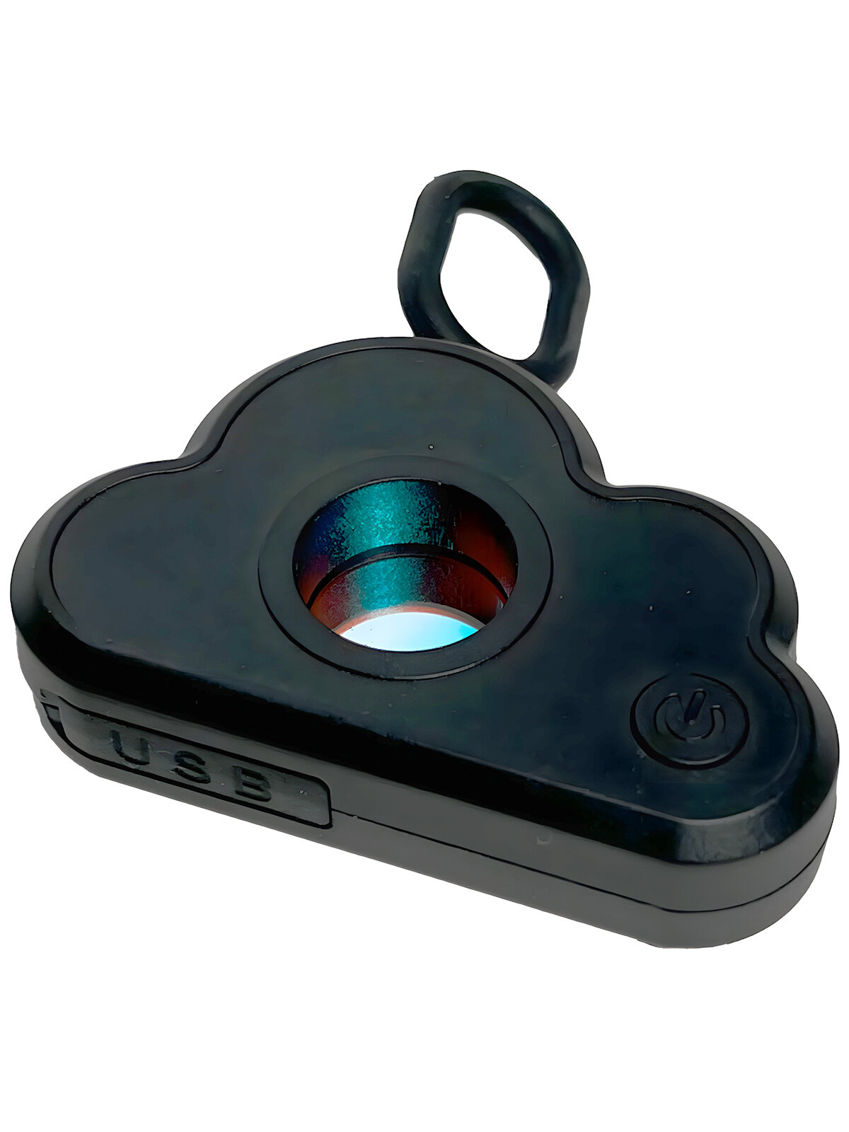 Детектор скрытых камер антишпион GSMIN Anti-theft Camera Detector до 2 метров (Черный)