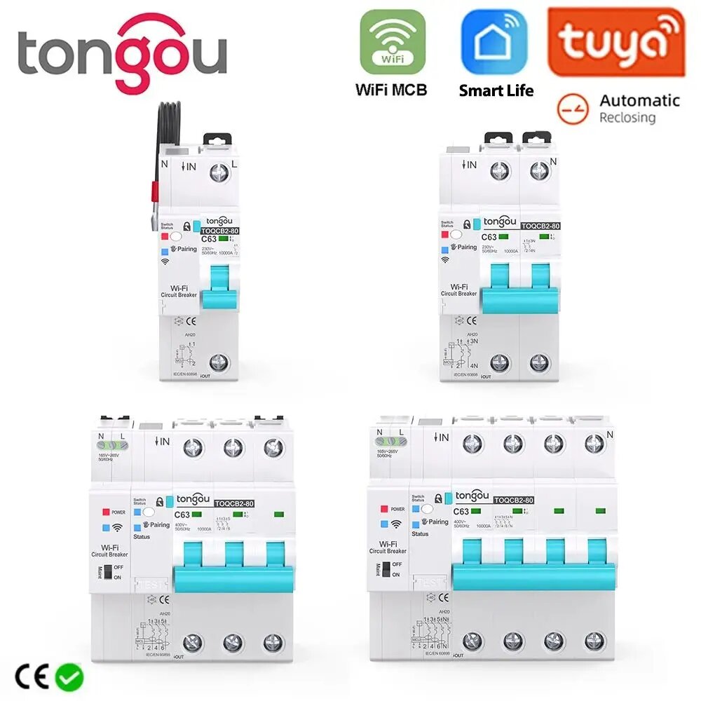 Автоматический выключатель TONGOU 2P