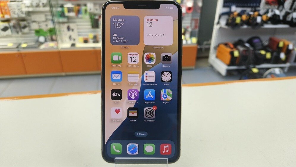Смартфон Apple iPhone 11 Pro Max 64 ГБ RU, nano SIM+eSIM, золотой Б/У, Уценка