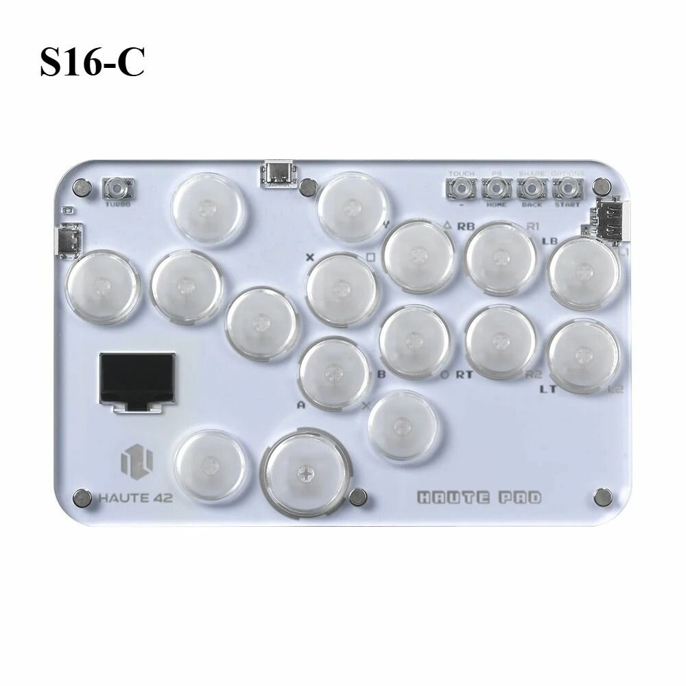 Haute42 Аркада Hitbox Контроллер Fight Stick PC Джойстик Hitbox Контроллер Клавиатура Для Ps4 / Switch/Steam Аркада Борьба PC
