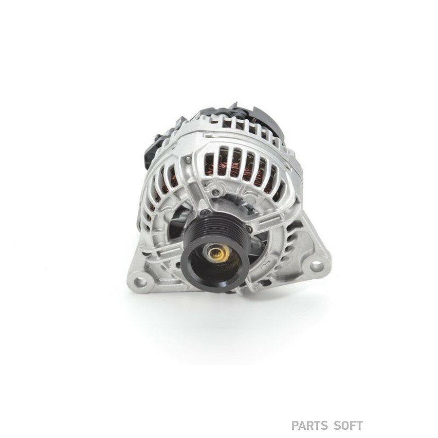 Генератор КАМАЗ Камминз ISBe (0124555005,1986A00914,4892318) (24V 70А) (120град. 81мм) (BOSCH) от официального дистрибьютора, BOSCH, артикул 1986A00512