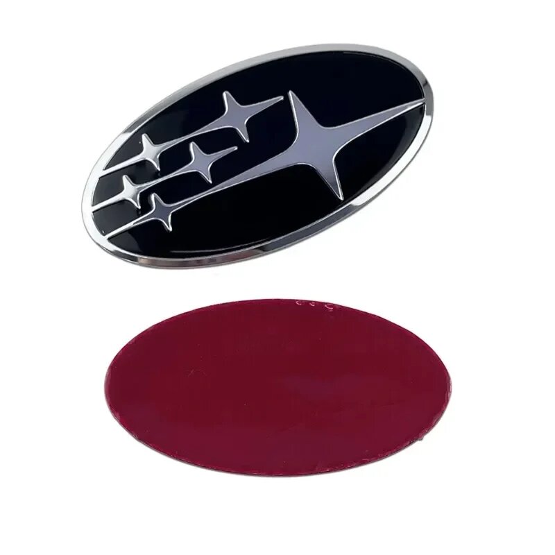 Для Subaru FORESTER IMPREZA XV STI WRC WRX BRZ LEGACY OUTBACK 58x29 мм сплав автомобильный руль логотип эмблема наклейка наклейки