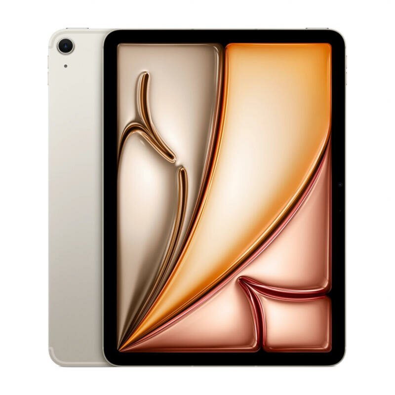 Планшет Apple iPad Air 11 M4 (2026), 12/256Gb, Wi-Fi + Cellular, Starlight (Сияющая звезда)