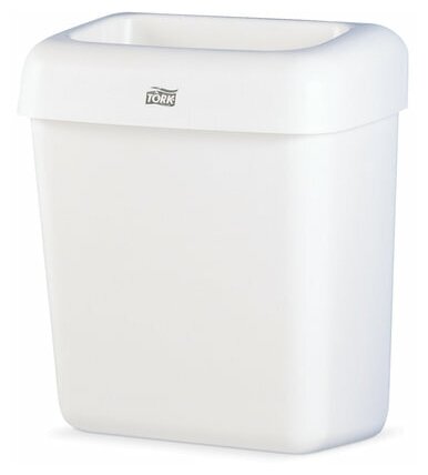 Контейнер для мусора, 20 л, TORK (Система B2), белый, 43х32,2х 20,5 см, без крышки, 226100