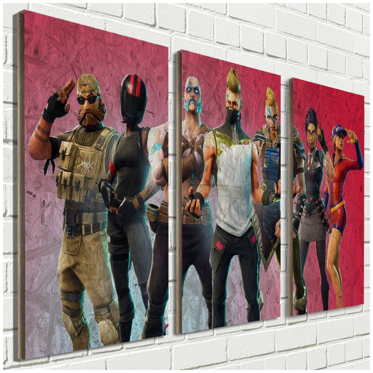 Модульная картина игры фортнайт fortnite - 2202