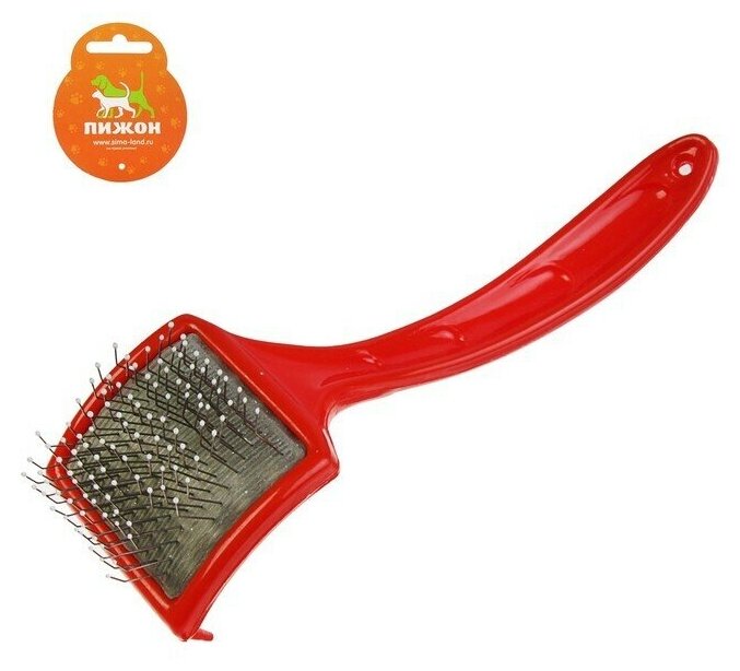 Щетка малая жесткая с каплями, микс цветов